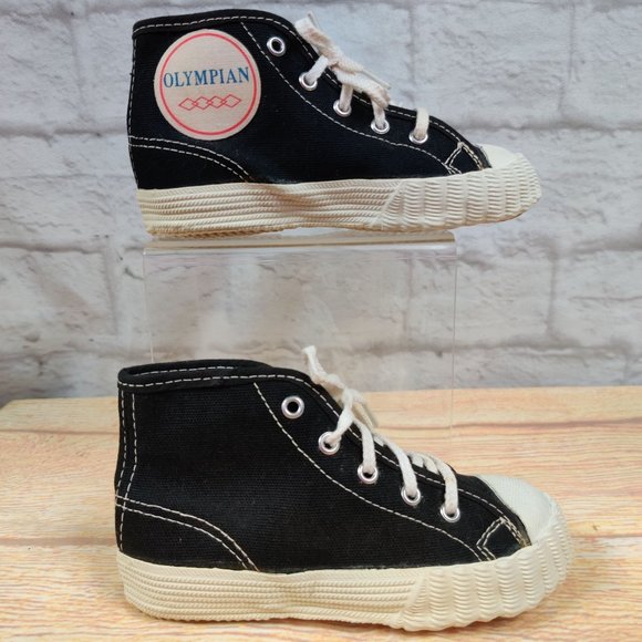 Olympian | Shoes | Vintage Olympian High Top Canvas Sneaker Basketball ...
